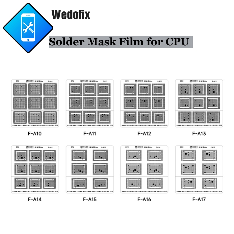 Amaoe Green Oil Network Phone Repair iSolation Solder Mask Film for ...