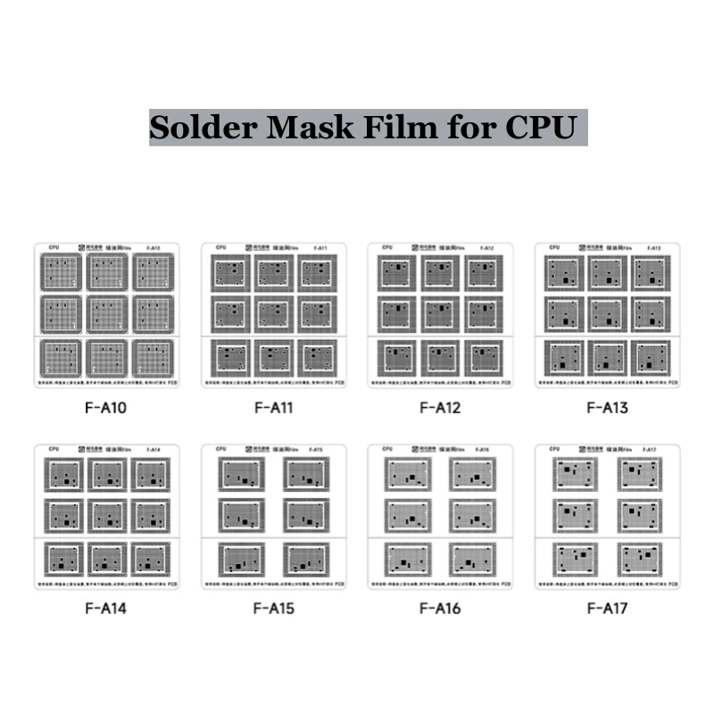 Amaoe Green Oil Network Phone Repair iSolation Solder Mask Film for iPhone Huawei MTK CPU ...