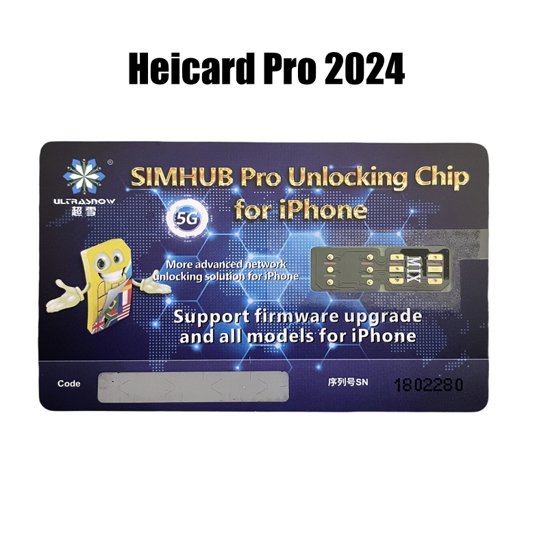 Heicard Carrier Unlock Chip Rsim Chips for iP 6~Xs Xr XSmax iPhone 11 ...