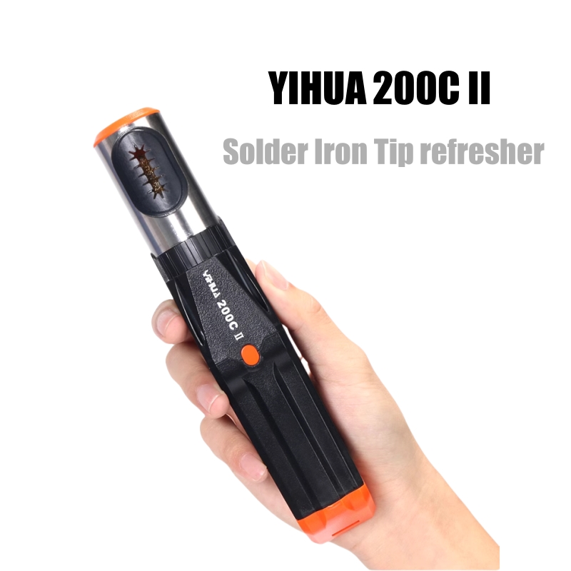 YIHUA 200C II Solder Iron Tip Refresher Auto Clean 2S Rapidly Remove ...