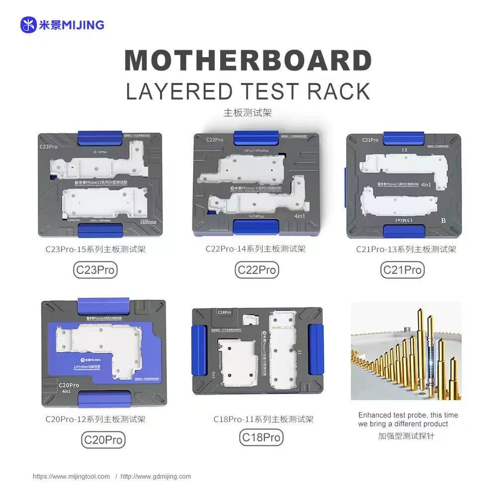 Mijing Motherboard Test Socket for iPhone 16 15 14 13 12 11
