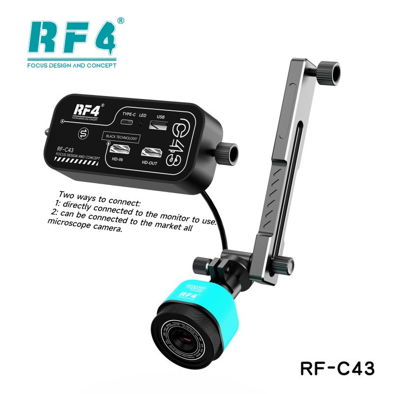 RF4 C43 Thermal Camera Compatible with HDMI Camera Showing
