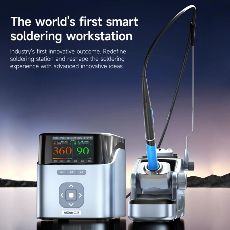 Aixun T400 320w Smart Soldering Iron Station with T225 Solder Handle ...
