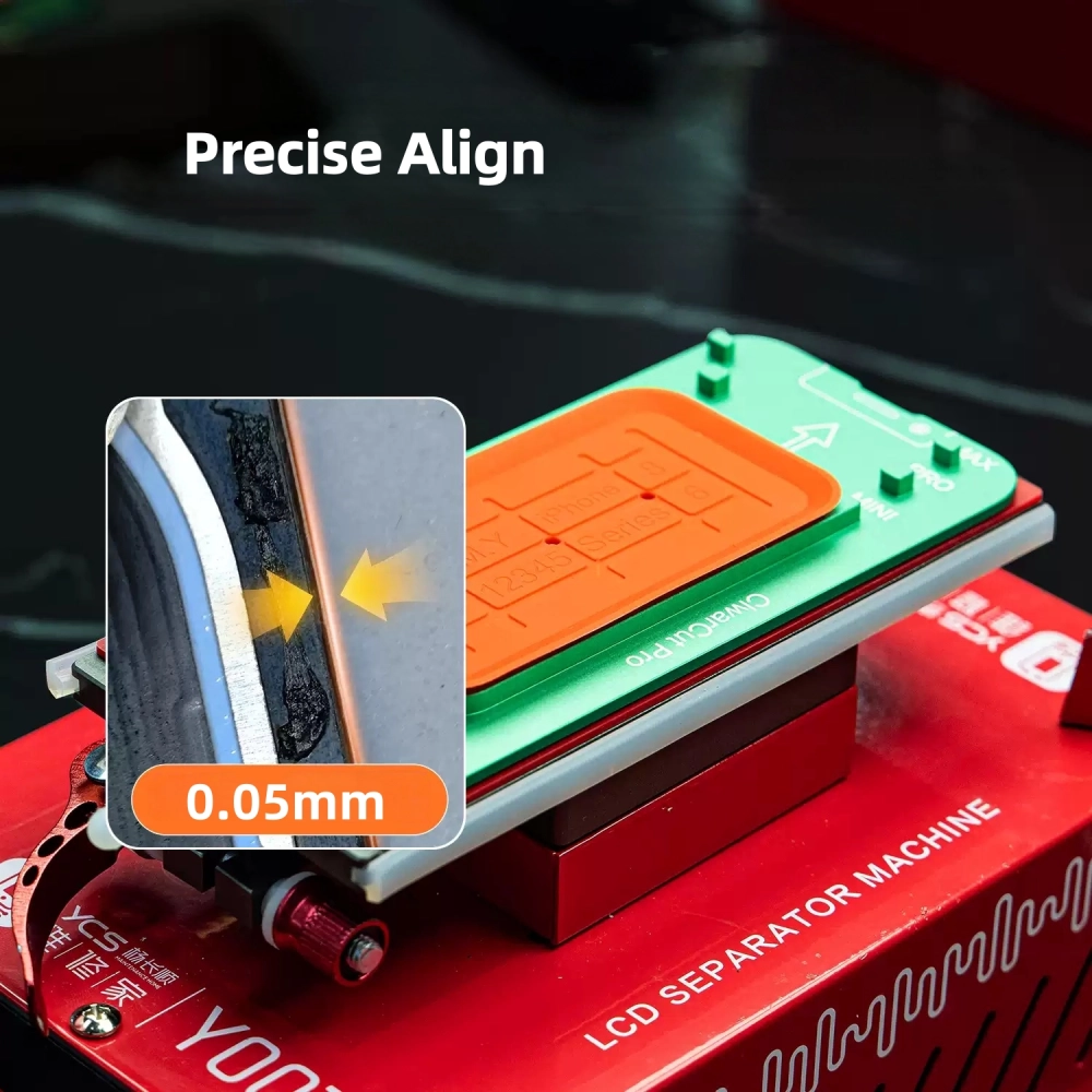 YCS Visual Screen Separation Mat Precise Alignment for iPhone and ...