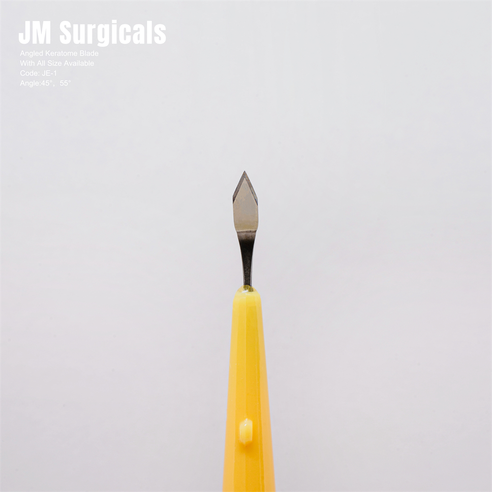 JM Surgicals | Angled Keratome Knife | Ophthalmic Disposable Knife ...