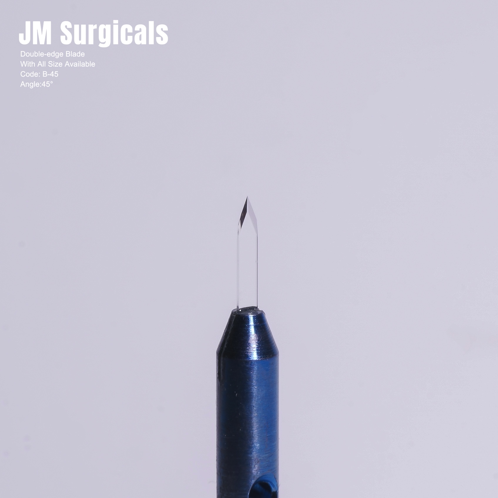 JM Surgicals | Sapphire Surgical Instruments | Double-edge Sapphire ...