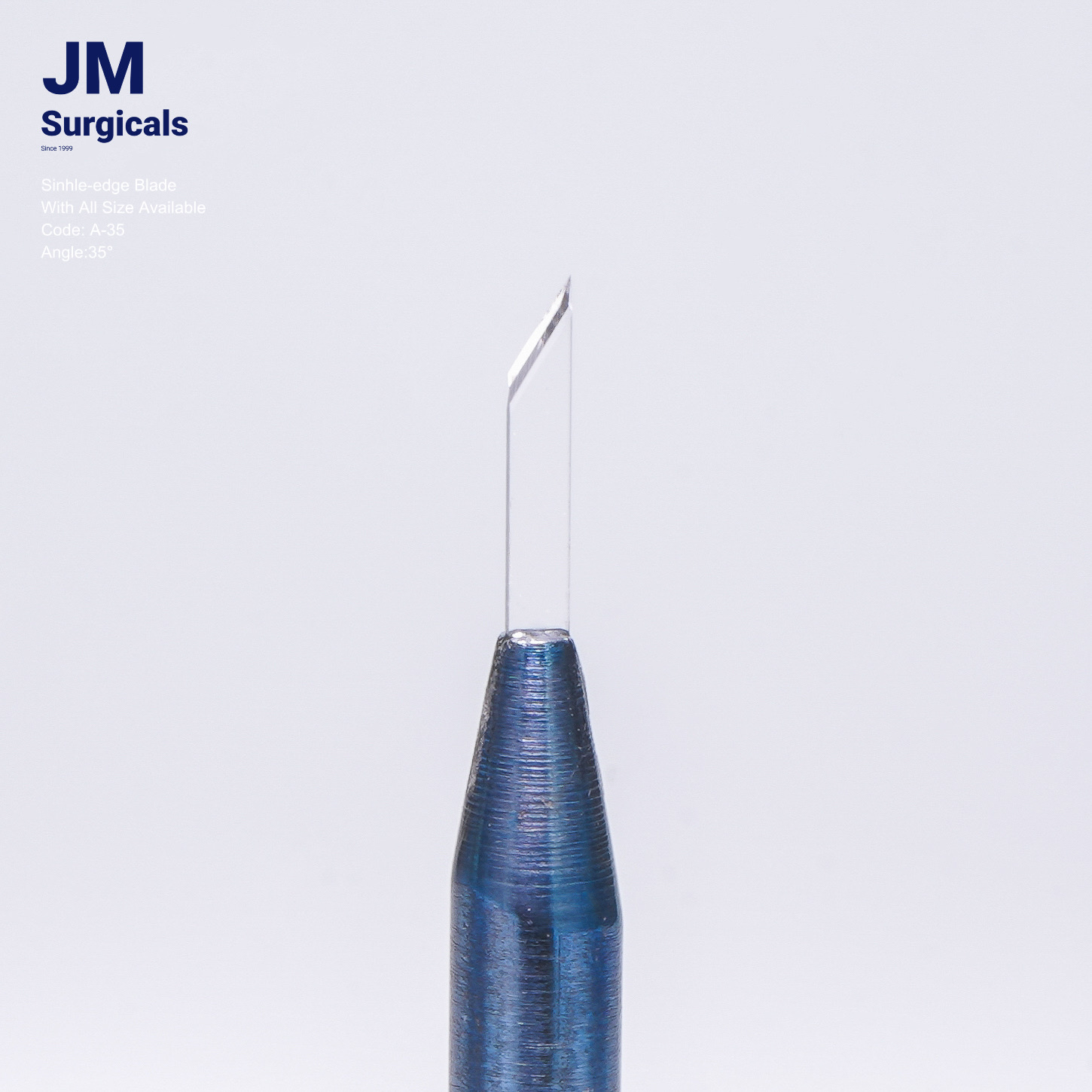 JM Surgicals | Sapphire Surgical Instruments | Single-edge Sapphire ...