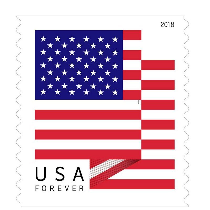 2017 U.S. Flag sheets Forever Stamps