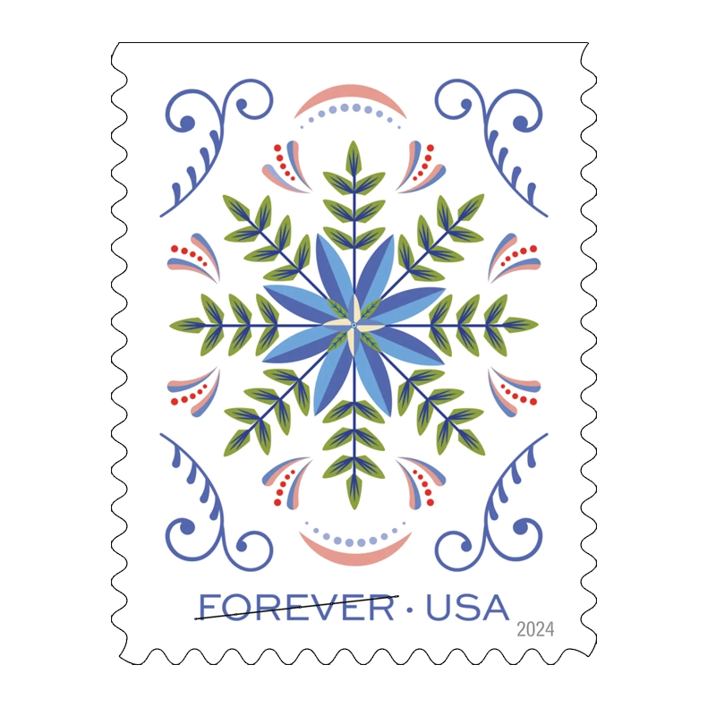 2024 Holiday Joy Forever Stamps, Book of 20|Multiple Stamp Designs