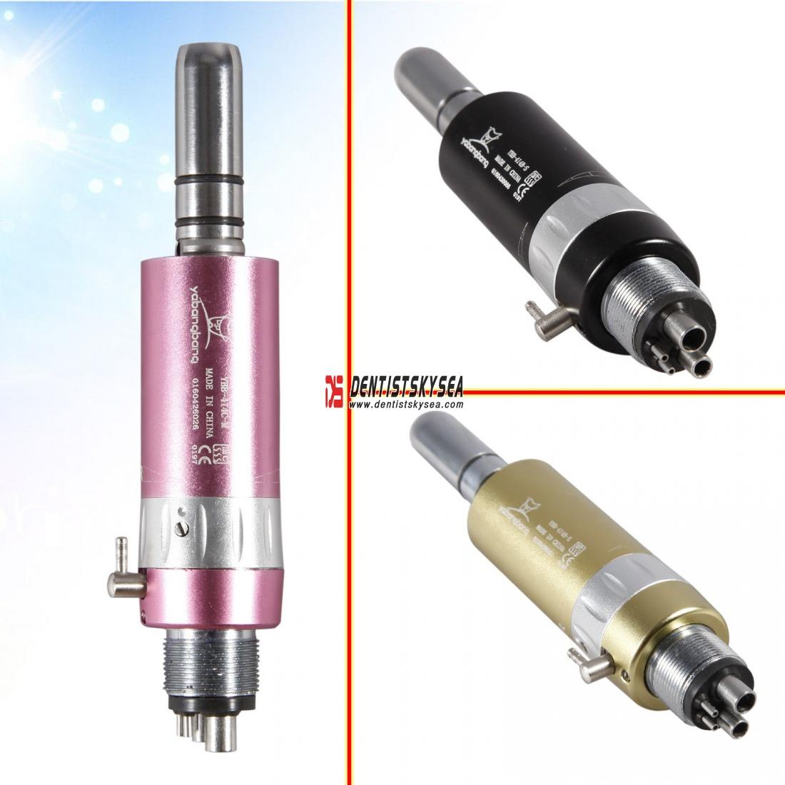 1pc Dental E-Type Air Motor 4 Hole for Slow Low Speed Handpiece New w/3 ...