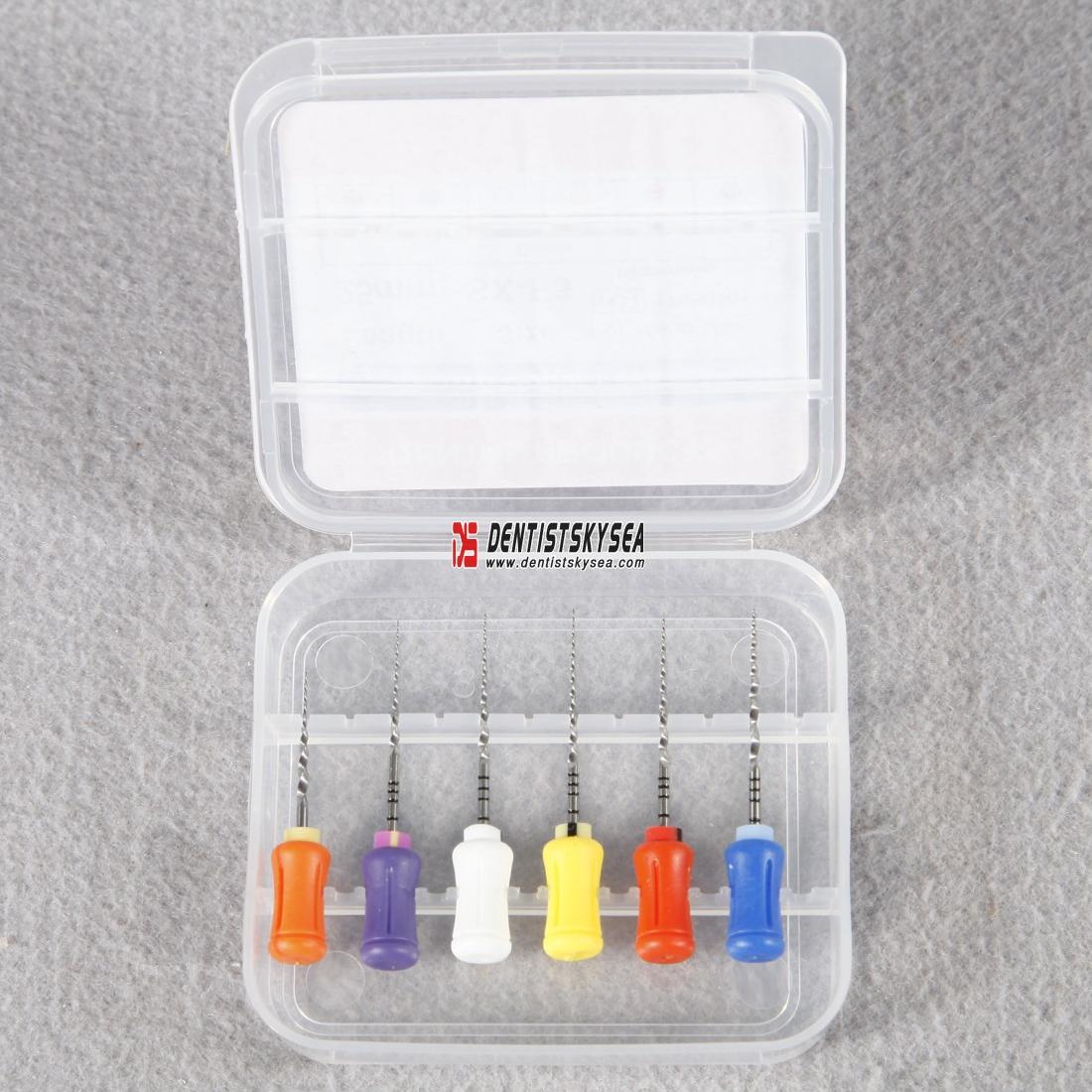 Dental Endodontics Endo NiTi Rotary Super Files SX-F3 for Hand Use 25mm ...