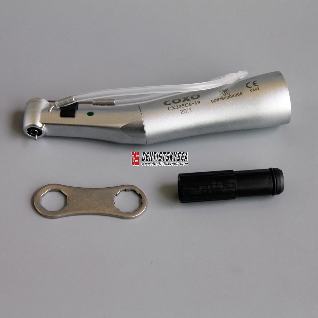 Dental 20:1 Reduction Implant Surgery Contra Angle Handpiece fit E type Motor,dental Low speed ...