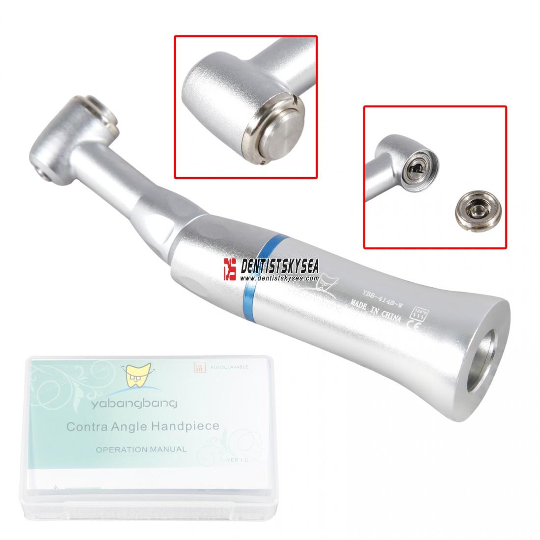 Dental Low Speed Push Button Contra Angle Handpiece Latch Bur