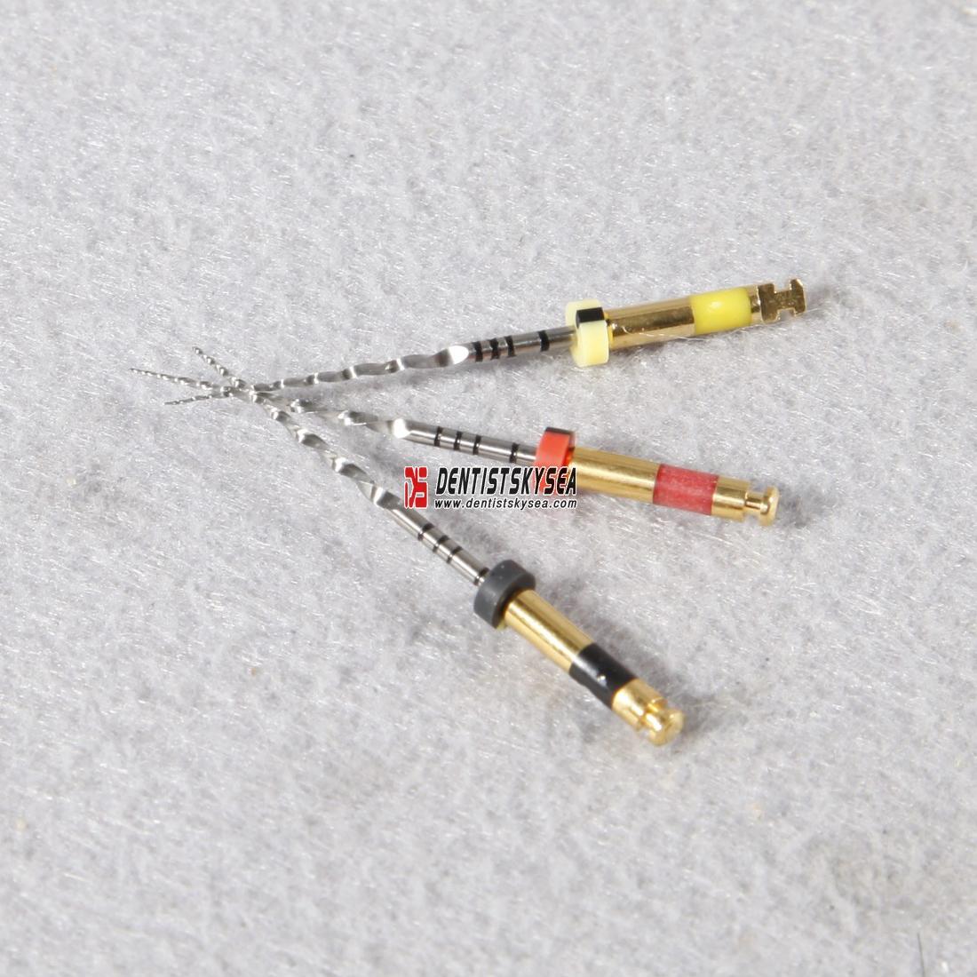 3pcs Dental Endodontic Reciprocating Files TF3 25 mm Assorted No.20/25/40,