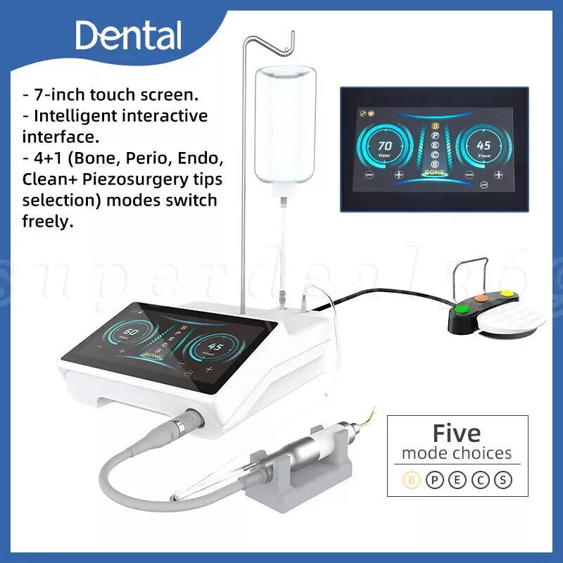 Dental Surgery Piezo Bone Surgery Ultrasonic Bone Cutter With Handpiece ...