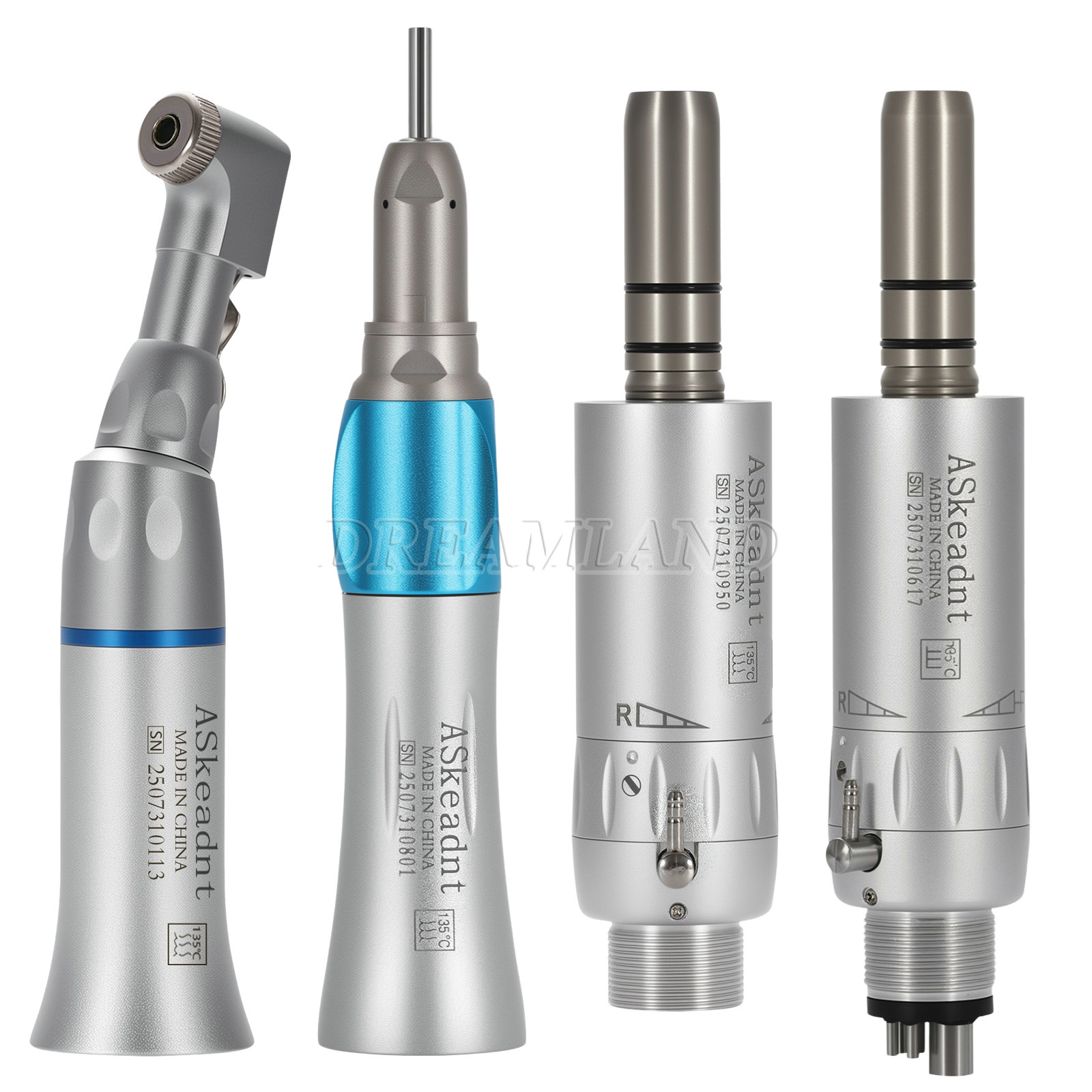 AS New type Dental Slow Low Speed latch Contra Angle Handpiece ...