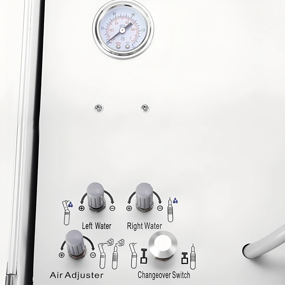 Portable Dental Delivery Unit with Air Compressor Suction System Mobile Box