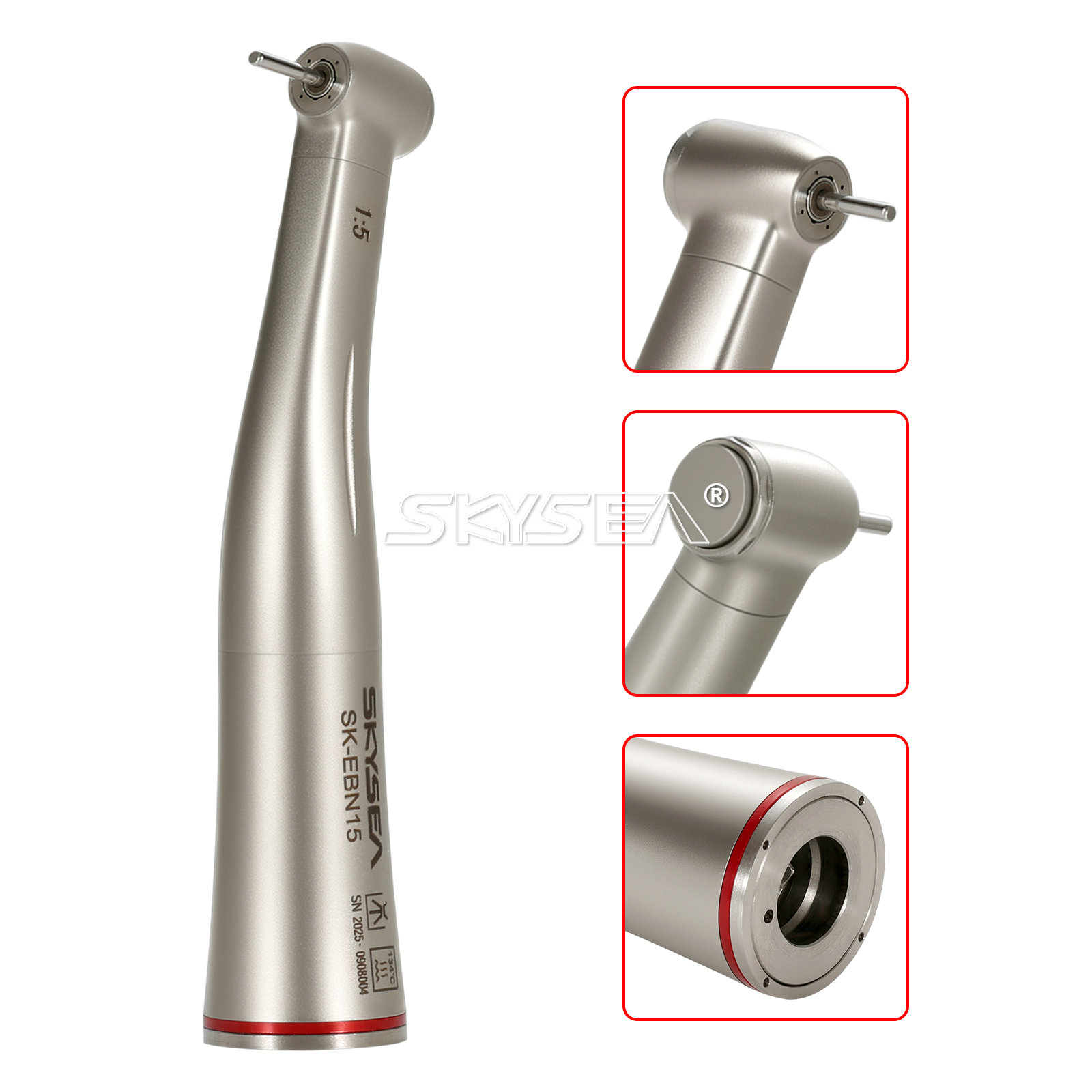 SKYSEA Brand Dental Contra Angle 1:5 Electric Handpiece fit NSK STYLE ...