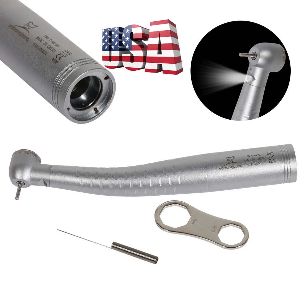 300pcs standard head Dental Fiber Optic LED Handpiece High Speed fit ...