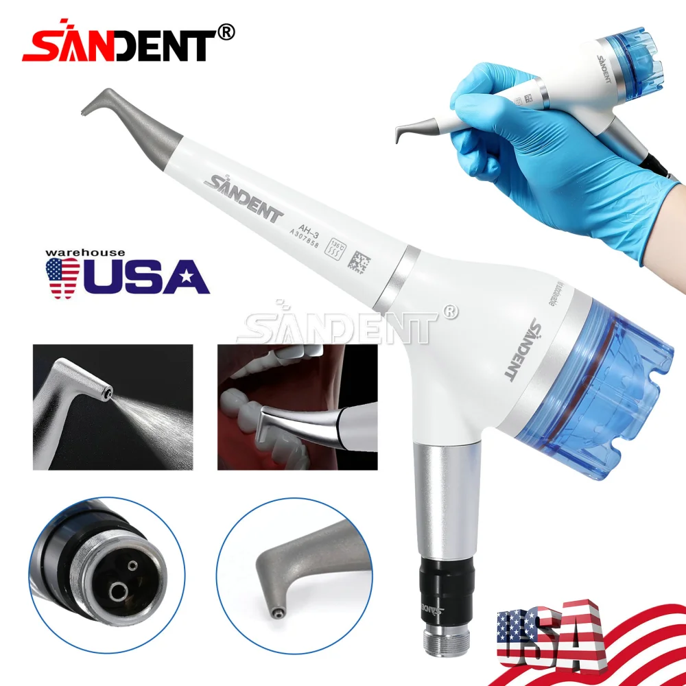 Dental Air Flow Teeth Polishing Polisher Handpiece Hygiene Prophy Jet 4 ...