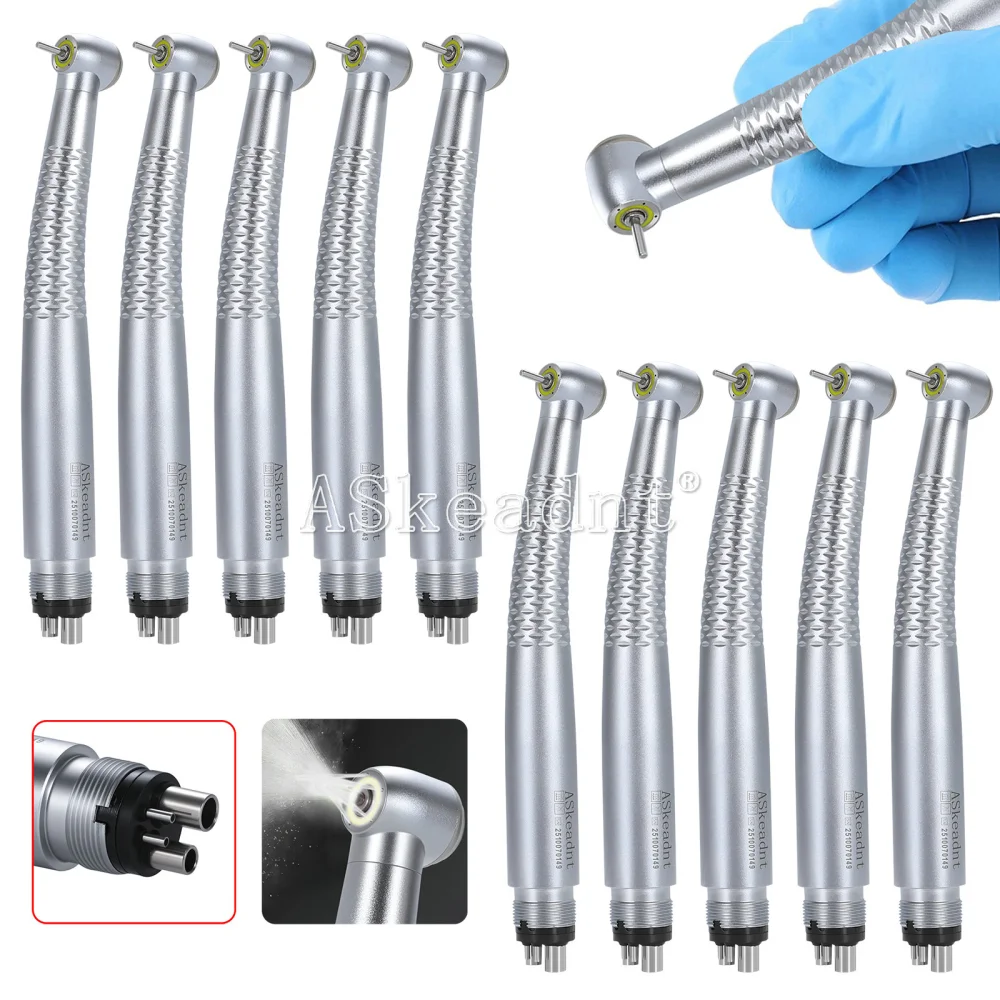Dental Ring LED High Speed Handpiece E-Generator Shadowless 5 Spray 4 ...