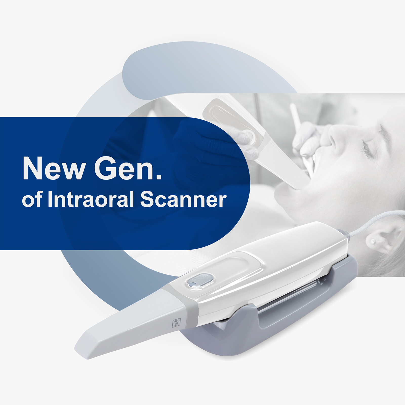 Dental Digital Impression Intra-Oral 3D Scanner with IOS station