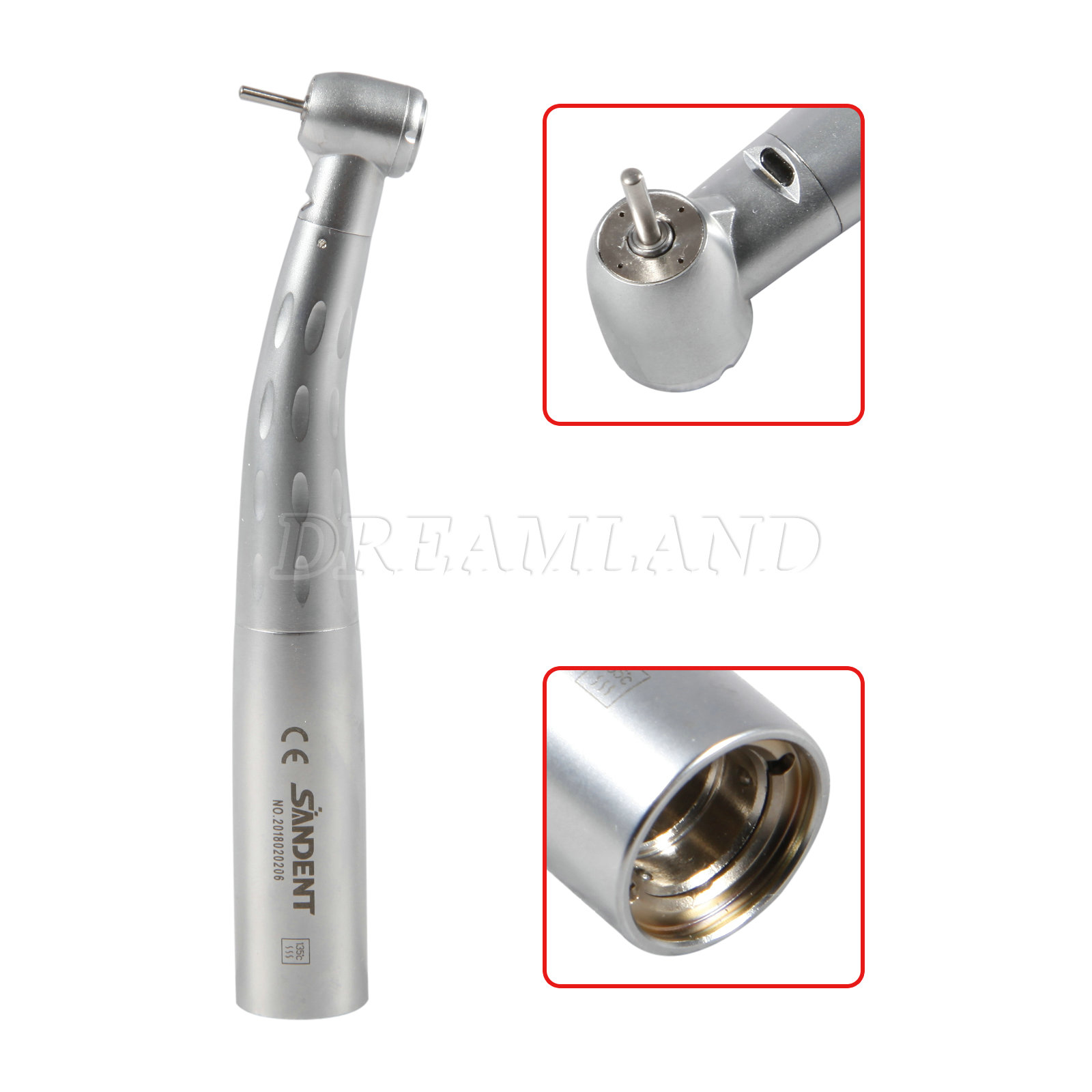 10pcs Dental Fiber Optic LED Big Head Handpiece Fit KAVO MULTIflex ...