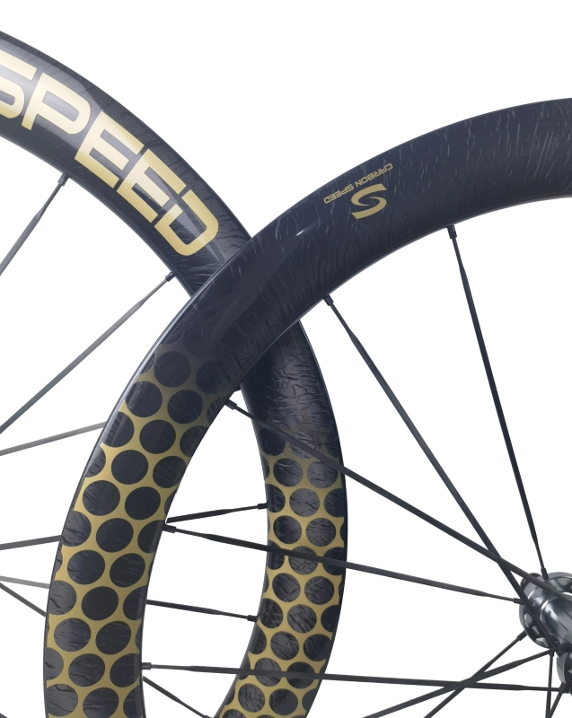 50mm depth 26mm internal width disc brake road / gravel bike carbon ...