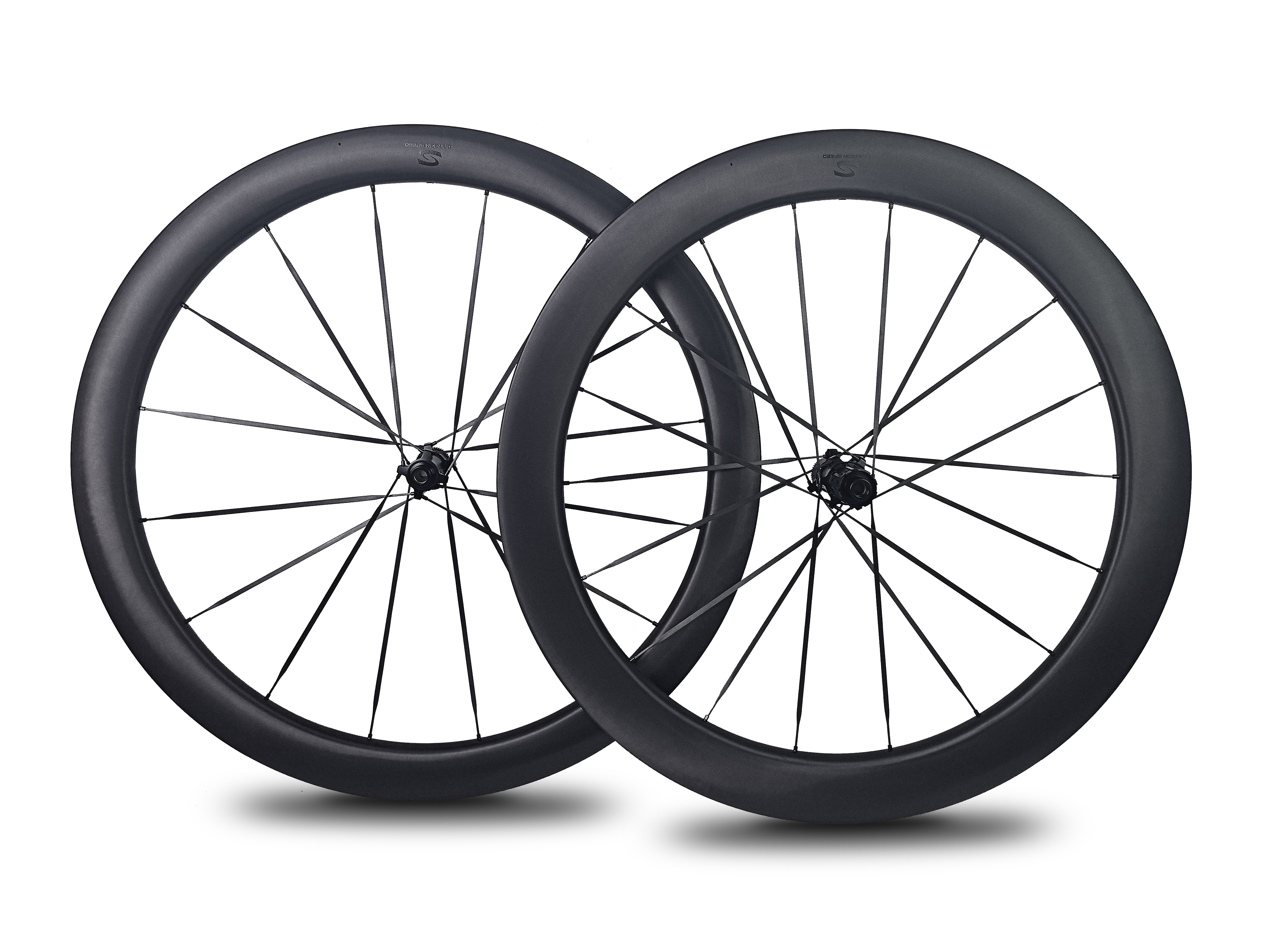 Carbon Speed T1100 carbon 700C 24mm internal wide front 50mm rear 60mm ...