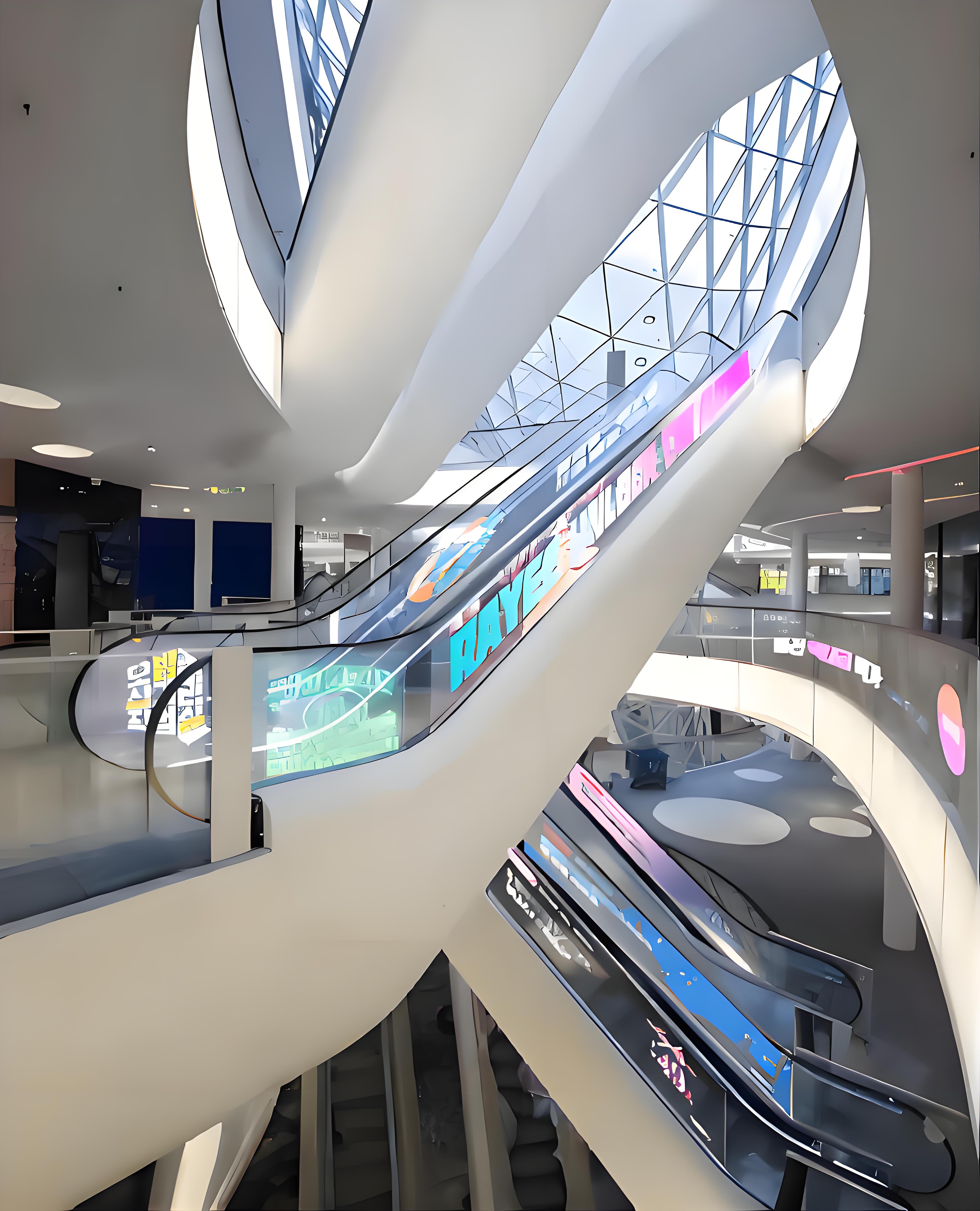 LED display Escalator