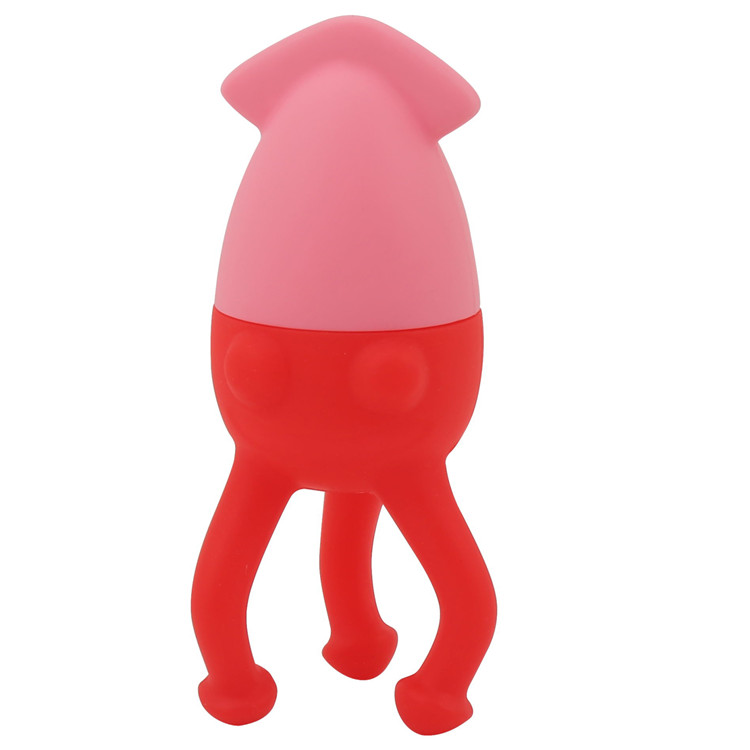BA018 Silicone bath toys in Squid shape | bath toy