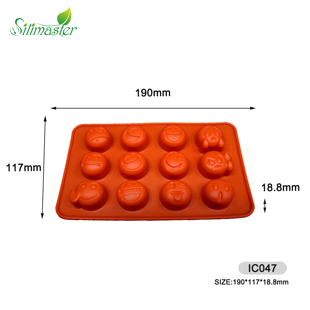 silicone chocolate mould | IC047 Emoji chocolate mould