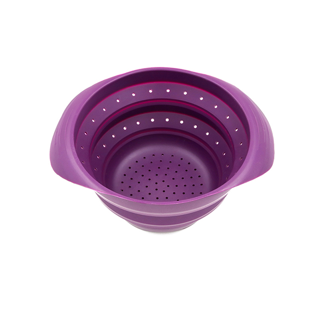 FF011 Silicone Foldable Colander(Small) | silicone colander