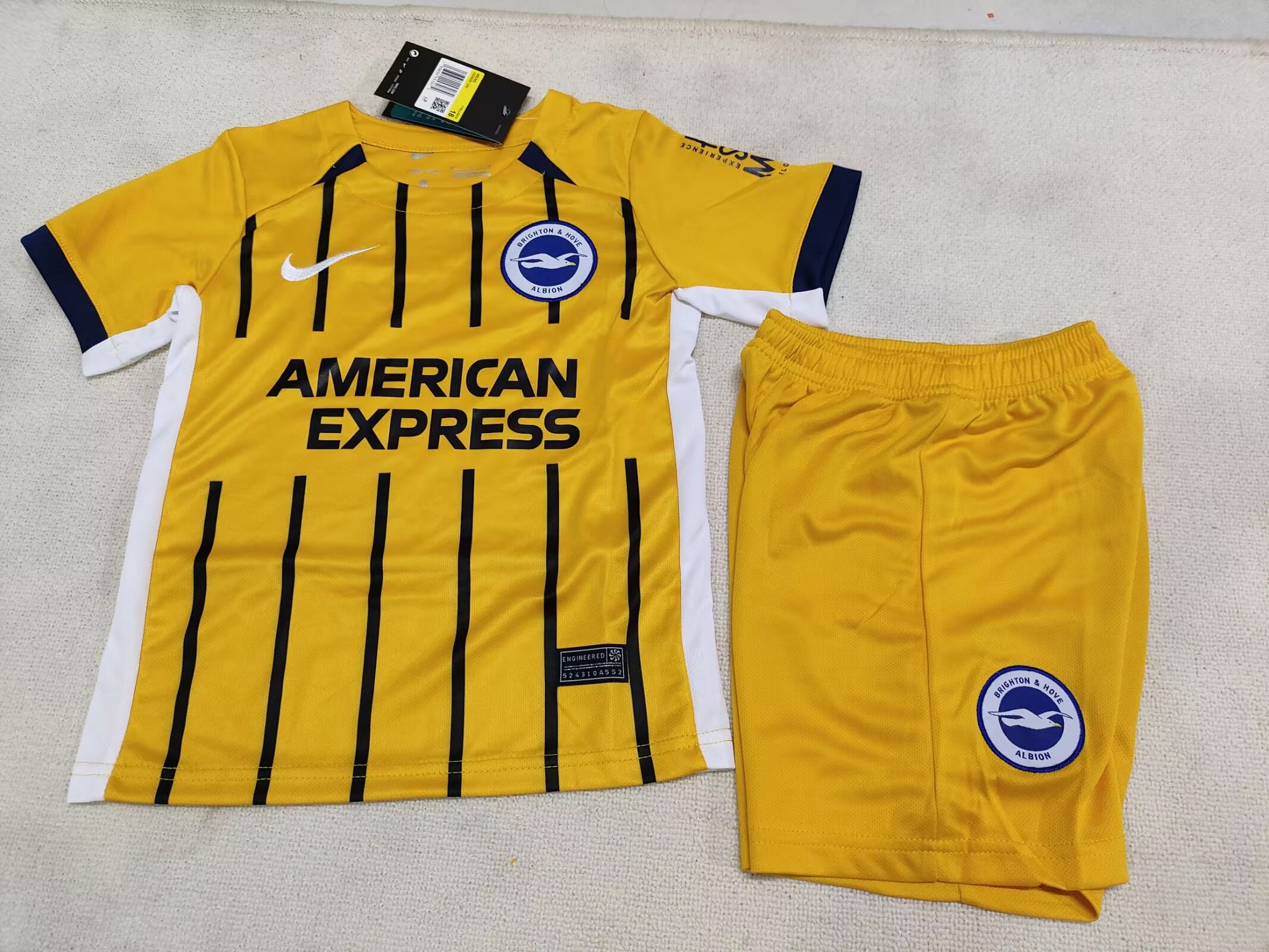 2024-25 Brighton Away - Kids Kit,