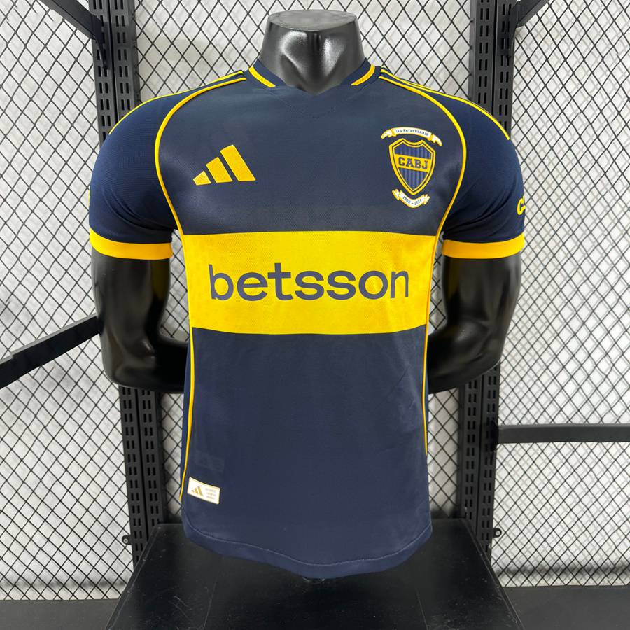 Player Edition 2025-26 Boca Home Football Jersey,Player Edition