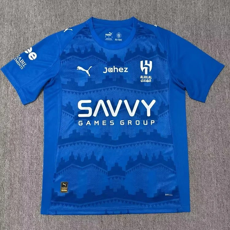 Fan version 2025-26 Al-Hilal Home Riyadh Crescent Football Jersey,Fan ...