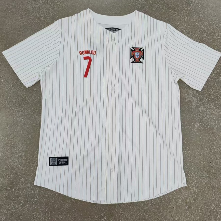 Fan version 2025-26 Portugal Baseball uniform Football Jersey,Fan version