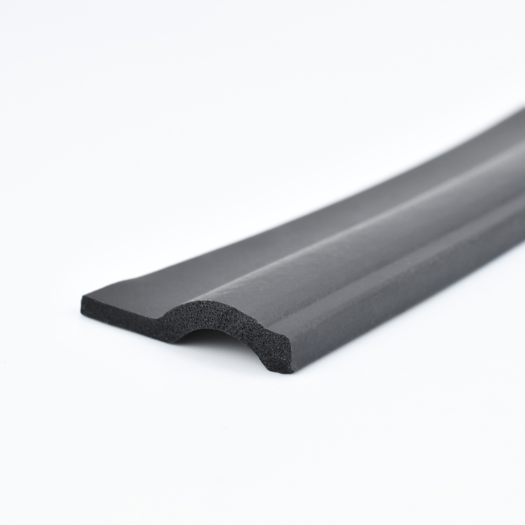 Black EPDM Sponge Gasket Strips - Customizable Sealing Solutions