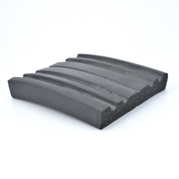 Ribbed Foam Seal Tape Insulation Strips - ZYXrubber