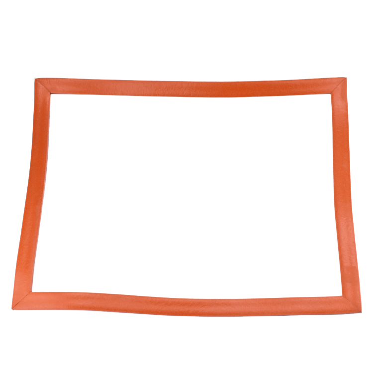 High-Temperature Flat Rectangular Silicone Seal Gasket | ZYXrubber