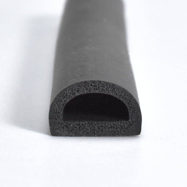 Extruded D-shaped Rubber Seals | Bespoke Solutions ZYXrubber
