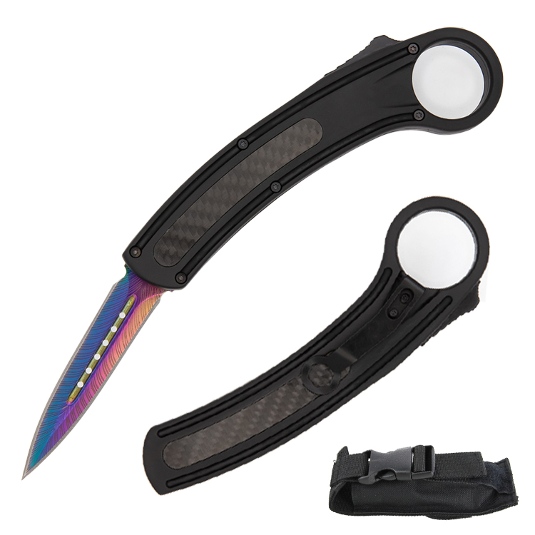 Oem 8.75 Inch Otf Knife -Karambit Style Automatic Dual Action Knife