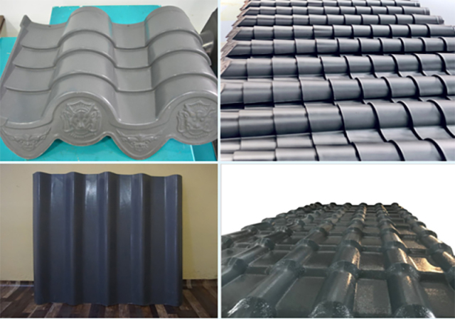 Basalt fiber house tile,Basalt material,Basalt tile