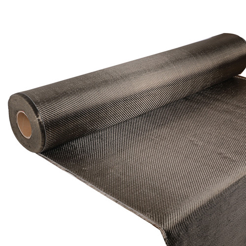 Basalt fiber twill fabric