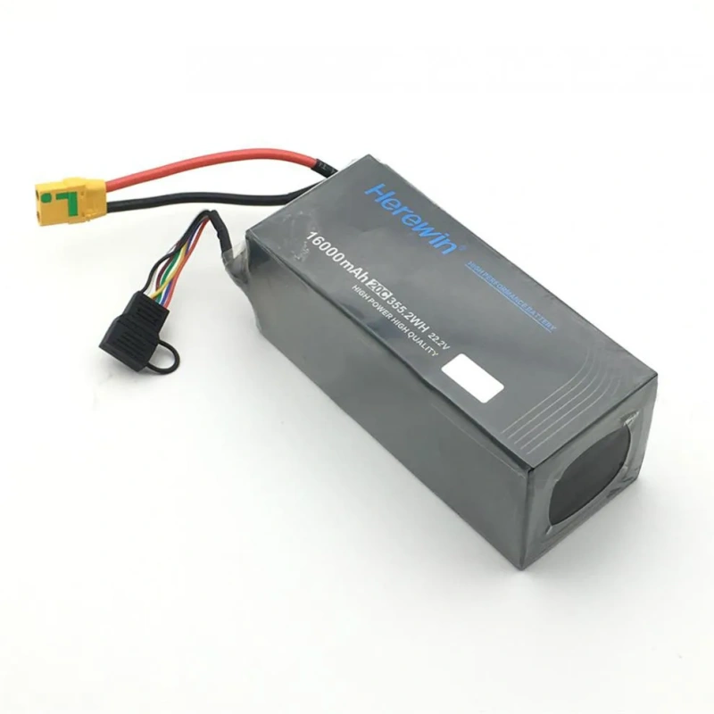 Herewin 22.2V16AH 6S 16000mah 20C UAV Drone Aircraft Lipo Agricultural ...