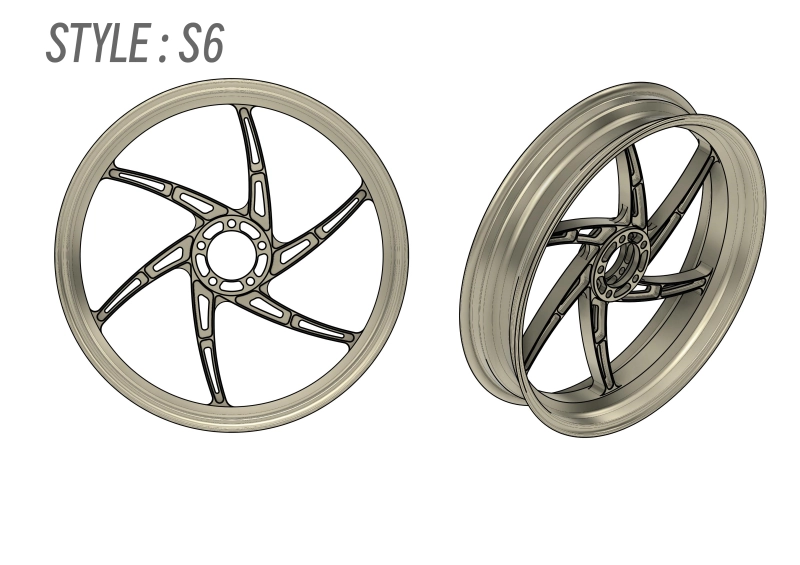 SPUF-PERFORMANCE YAMAHA YZF MT-09 light weight aluminum forged wheel rim