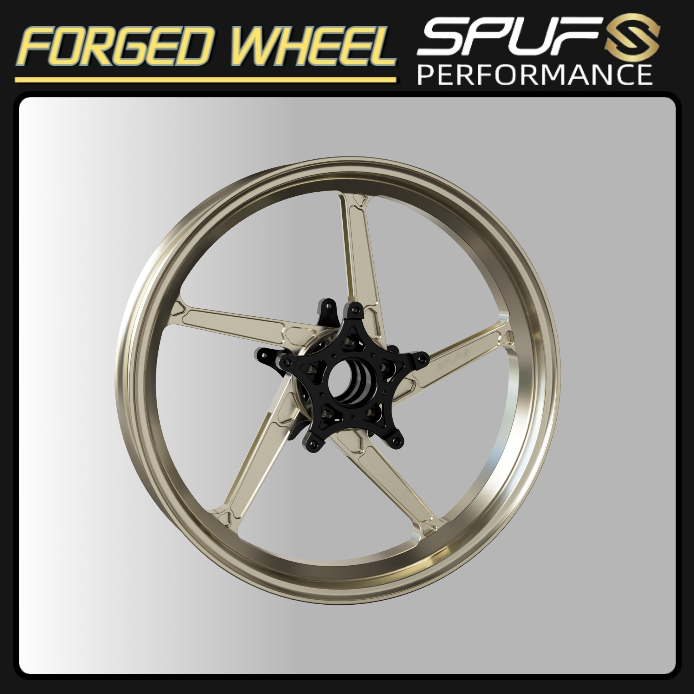 SPUF-PERFORMANCE Performance Series forged wheel Style : B5 rim