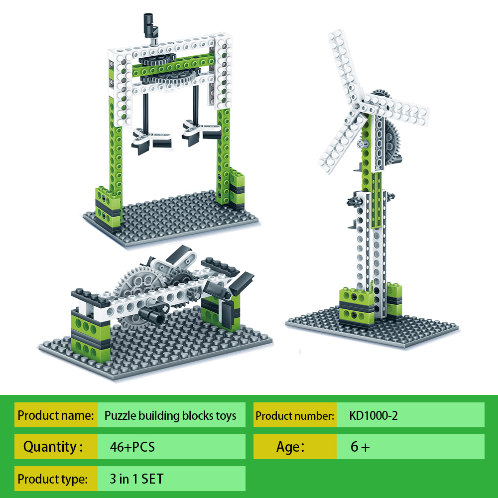 Kidsbits 3-in-1 Tech Building Blocks for Children's STEM Creative ...