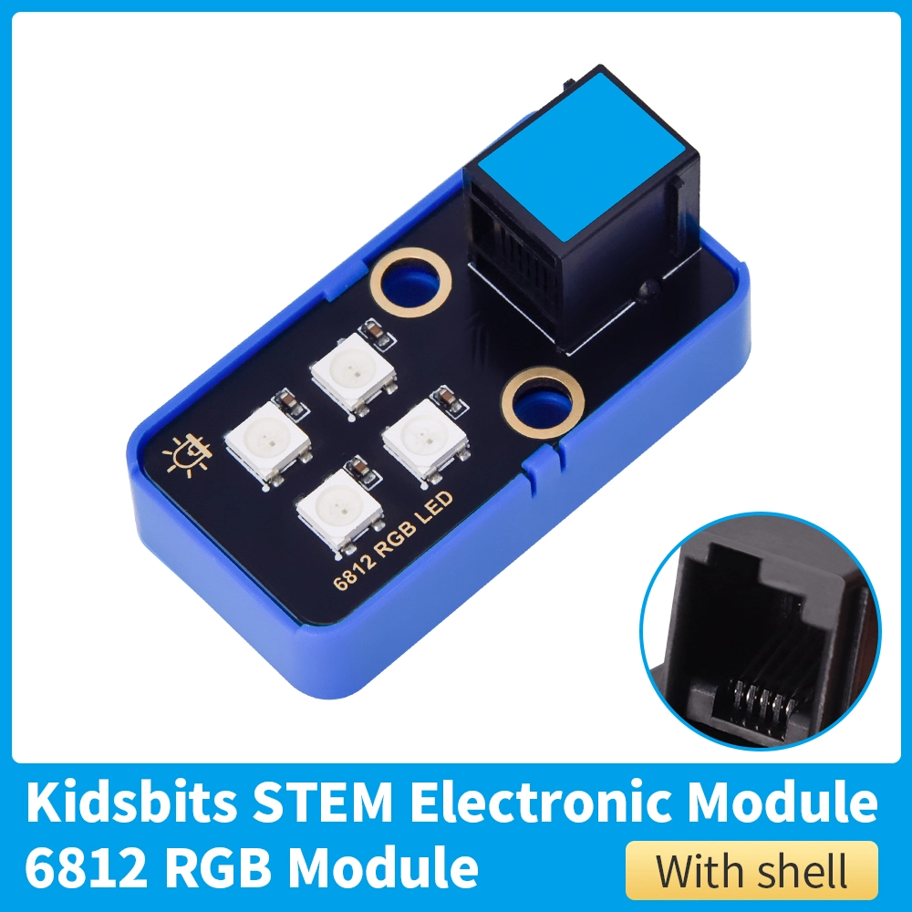 Kidsbits STEM Electronic Building Blocks 6812 RGB Module For Arduino