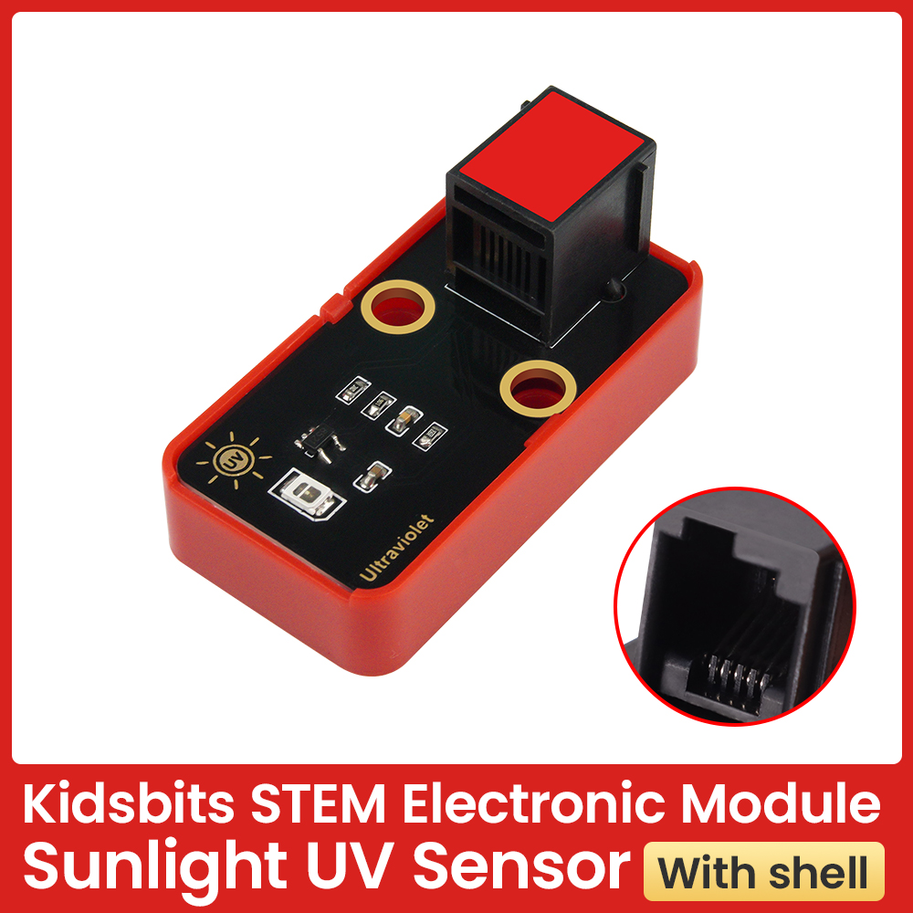 Kidsbits STEM Electronic building blocks ultraviolet Sensor Electronic ...